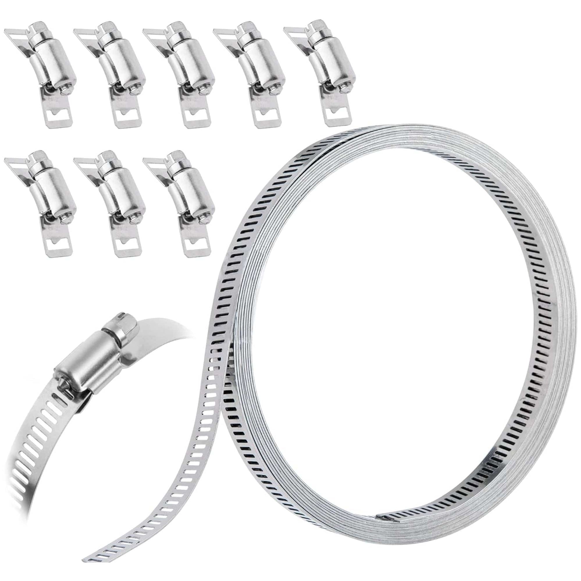 Abraçadeira de Metal e Aço Inox | Vários Tamanhos | Americanvek