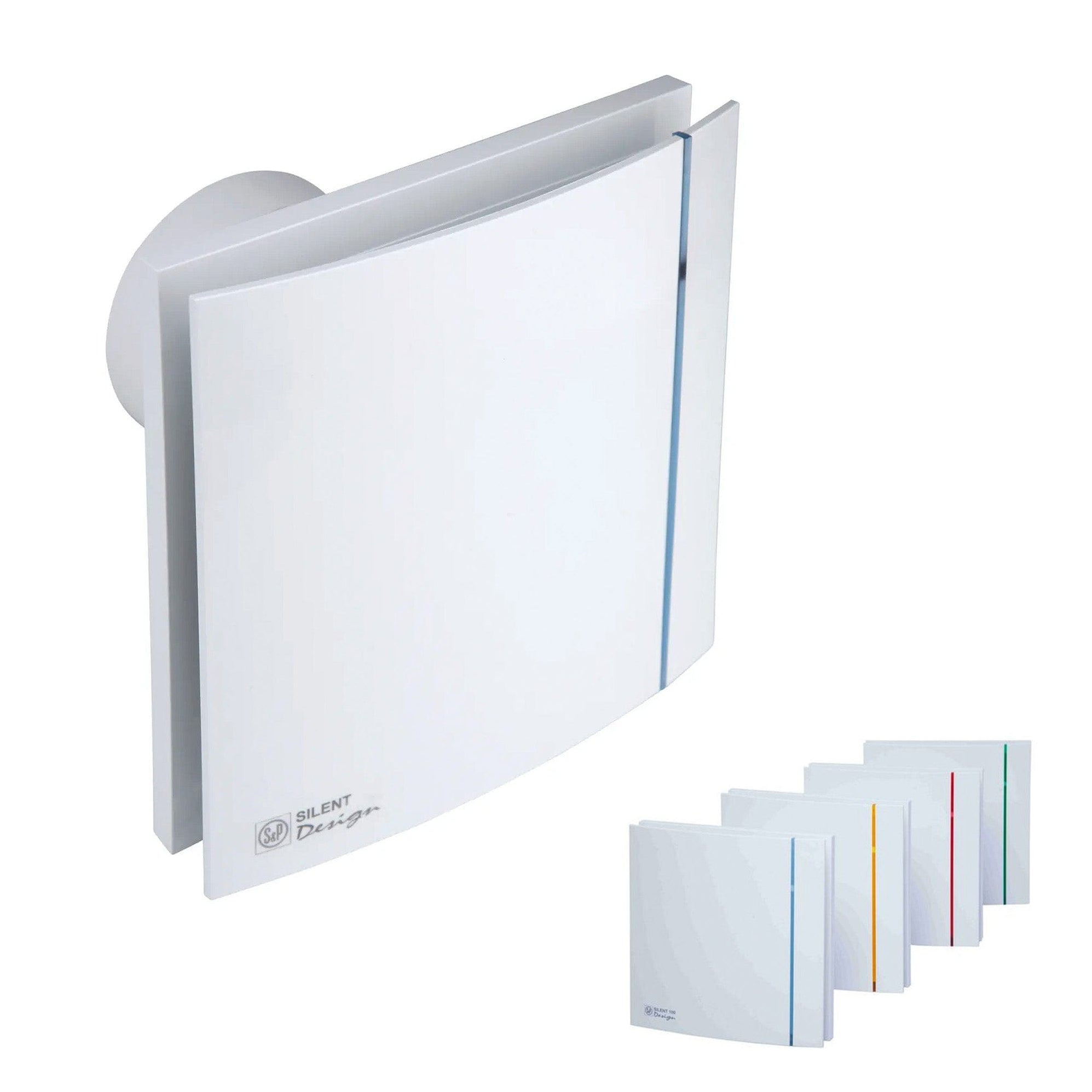 Exaustor Banheiro Silencioso Silent Design 100CZ - 100mm (72m3/h-83m3 ...